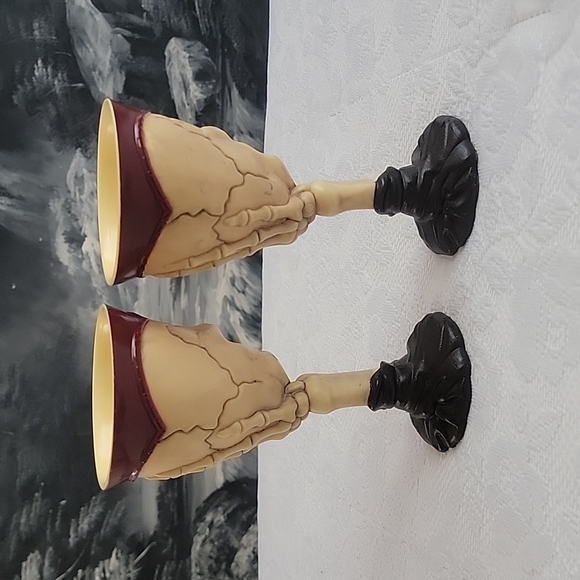 Holiday | Halloween Skeleton Skull Cup Goblets | Poshmark